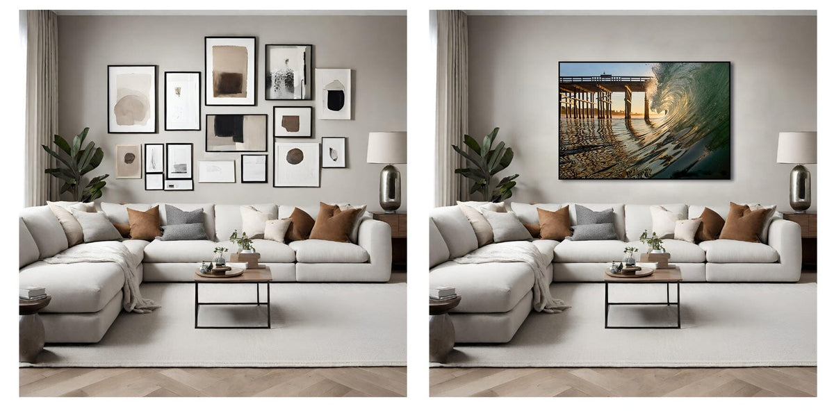 You Need A Focal Point- Transform your room with wall art. – Latitudes ...