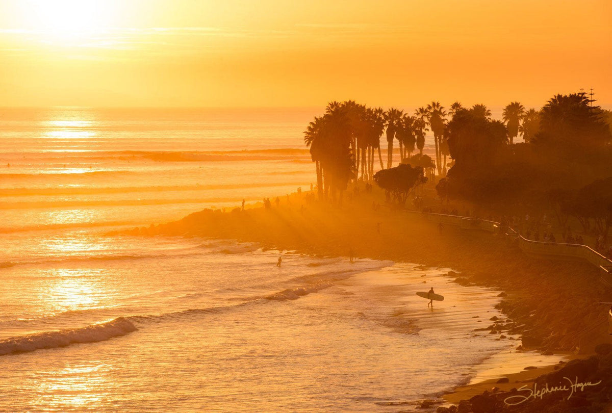 C Street Sunset - Surfers Point at Sunset Photo, Ventura, CA ...