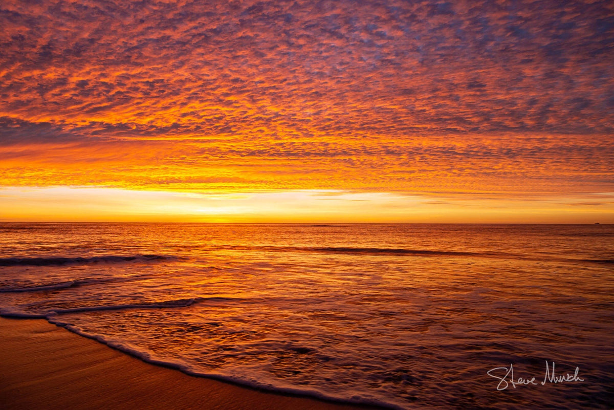 "Fiery Beach Sunset" | Hawaii – Latitudes Gallery