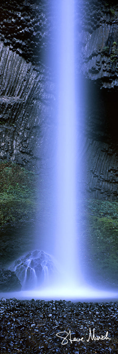 Heavenly Fall - Waterfall in a Beam of Light Fine Art Photo – Latitudes ...