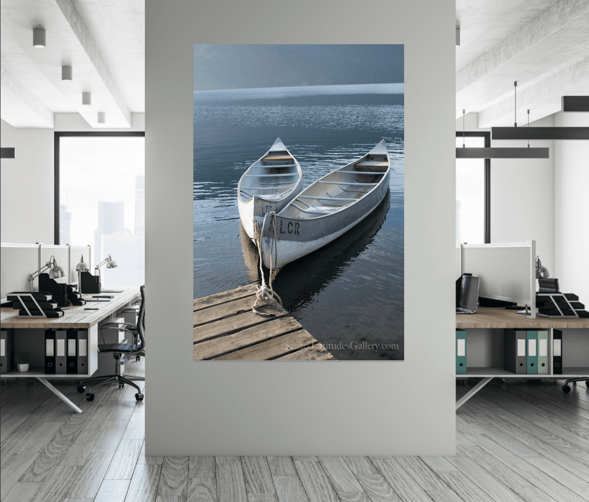 Two Canoes - Fine Art Photograph of Two Canoes in California ...